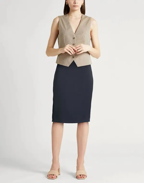 Max Mara Solid-color Pencil Skirt