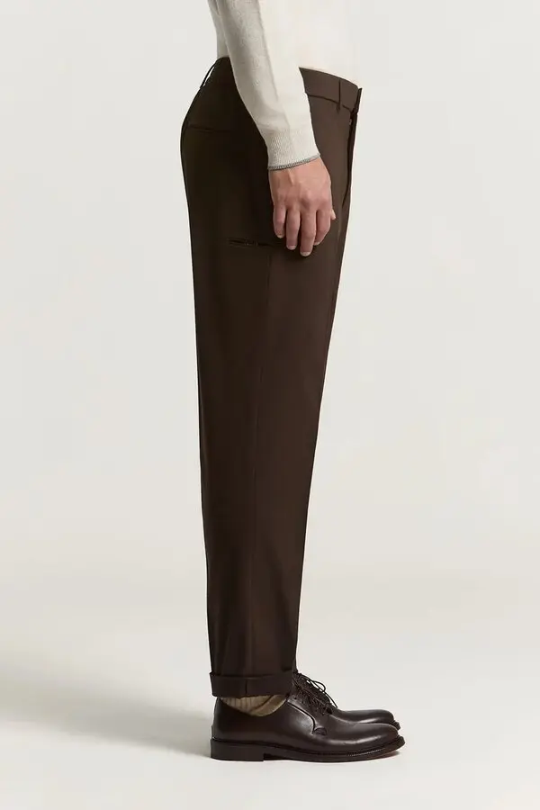 Peserico Elasticated-waistband Tailored Trousers