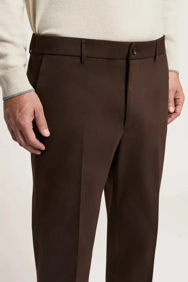 Peserico Elasticated-waistband Tailored Trousers