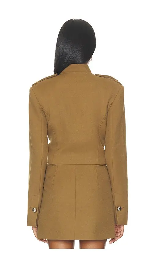 NICHOLAS Tamsin Jacket In Brown