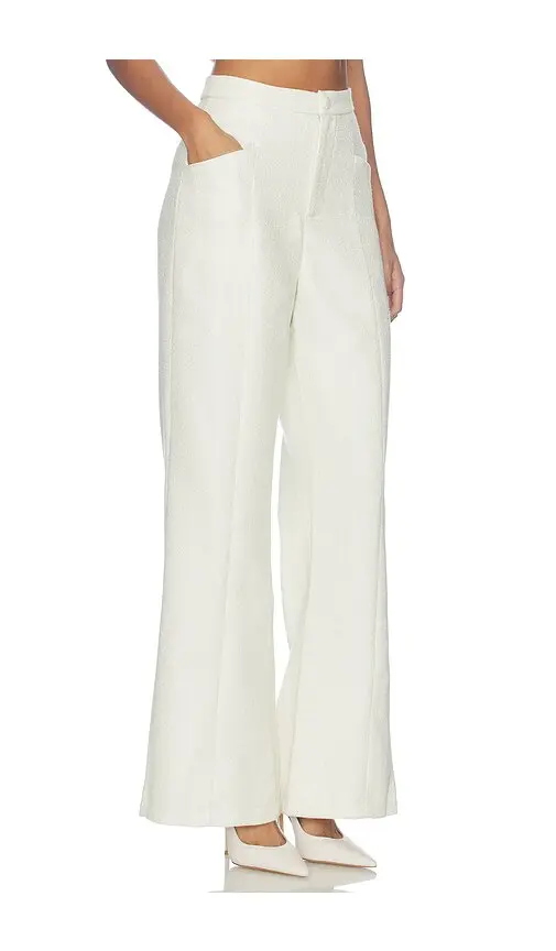 Oddmuse Tweed Slim Flare Trousers