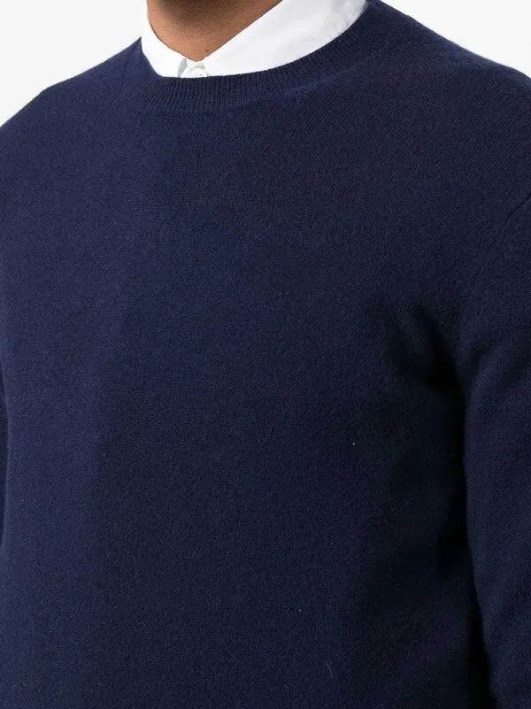 Comme Des Garçons Crewneck Knitted Jumper