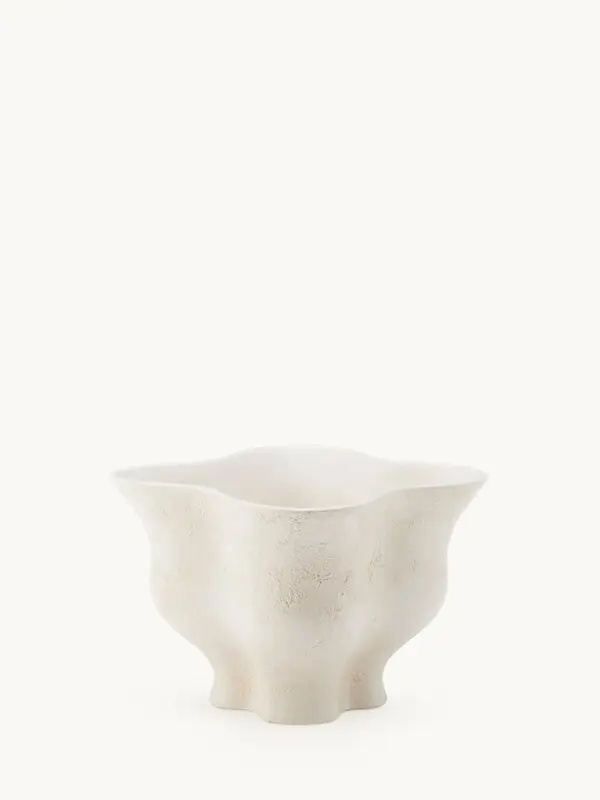 Aerin Corvo Cachepot - Ivory