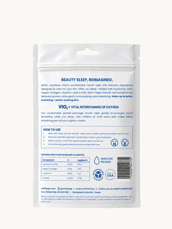 VIO2 Skin+ Mouth Tape