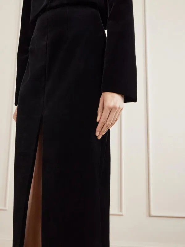 Khaite Lachlan Midi Skirt