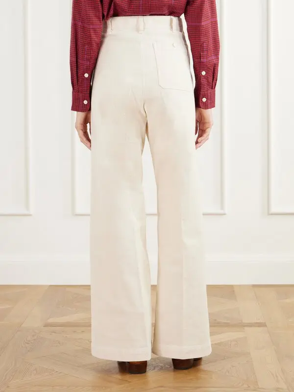 Polo Ralph Lauren Cotton-blend Corduroy Flared Pants