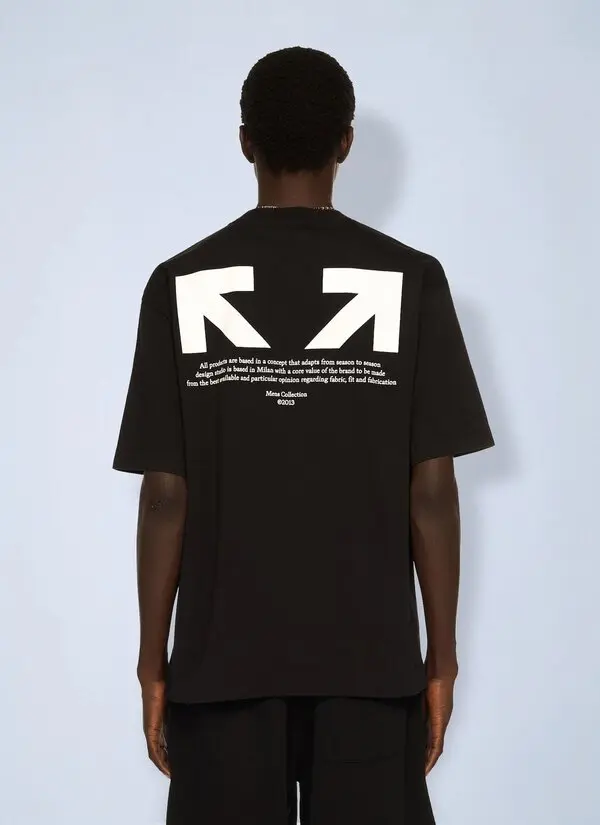 Off-White Half Arrow Skate Logo T-shirt