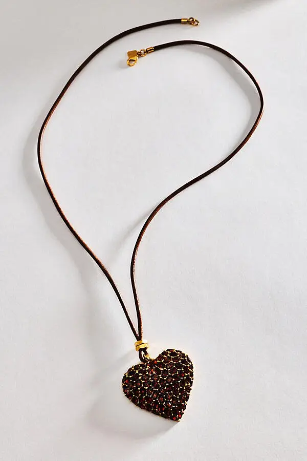 ELIZABETH COLE Rita Necklace - Brown