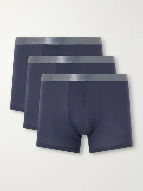 CDLP Three-pack Stretch-lyocell Jersey Boxer Briefs