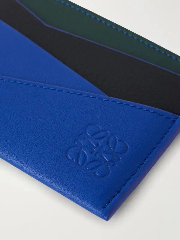 Loewe Puzzle Edge Anagram-embossed Leather Cardholder