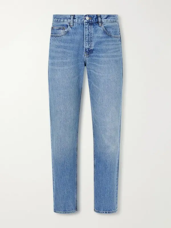 FRAME The Classic Straight-leg Jeans - Blue