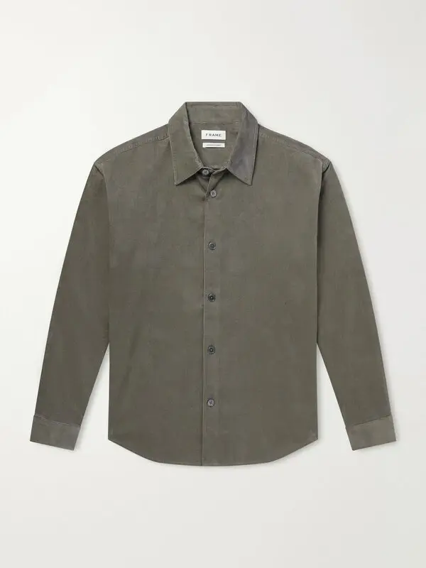 FRAME Cotton-corduroy Shirt