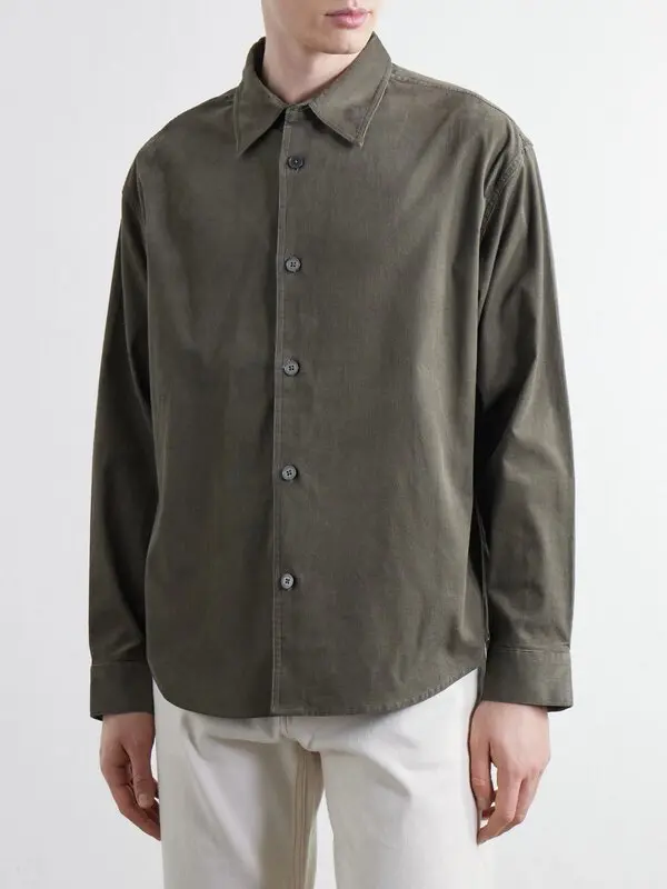FRAME Cotton-corduroy Shirt