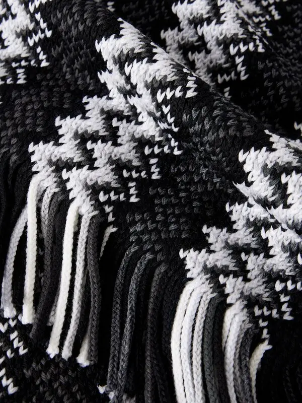 Missoni Fringed Striped Wool Scarf