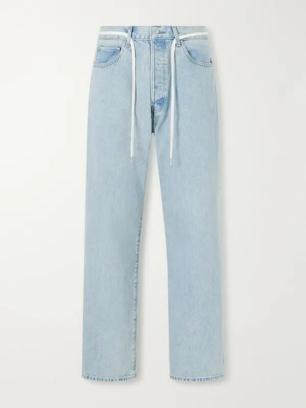 John Elliott Wyatt Straight-leg Jeans