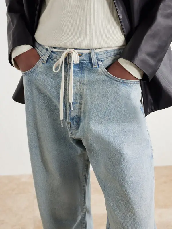 John Elliott Wyatt Straight-leg Jeans
