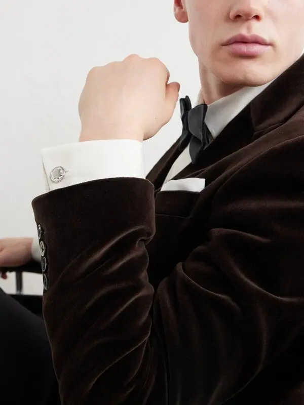 Montblanc Stainless Steel And Resin Cufflinks