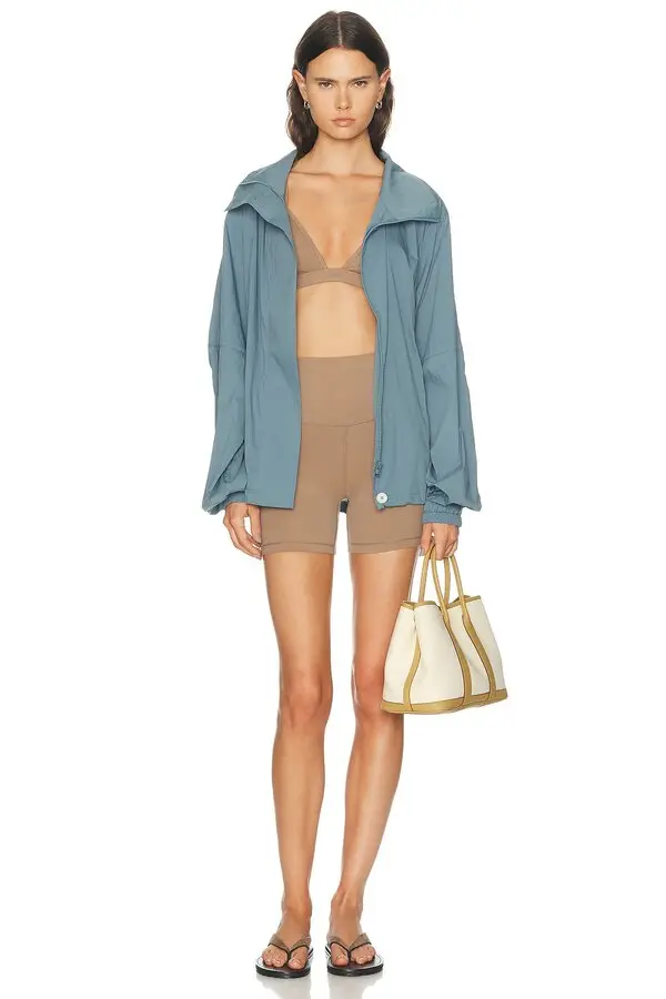 LDMA Contour Sport V Bralette In Brown