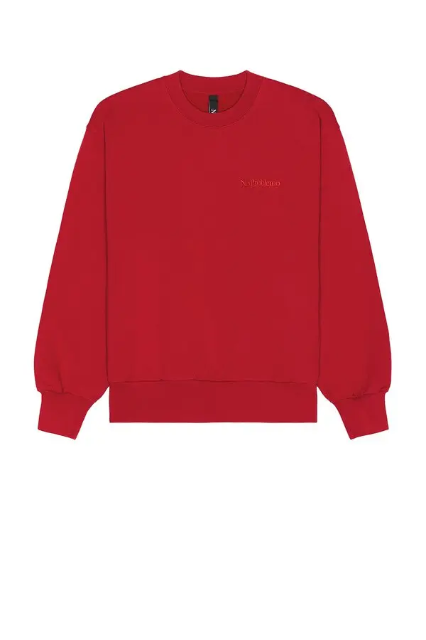 NO PROBLEMO Embroidered Sweatshirt