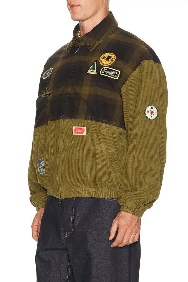 SONG FOR THE MUTE Scout Bomber Jacket In Multi