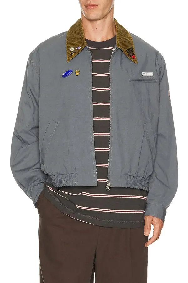 SONG FOR THE MUTE Elasticated Coach Jacket