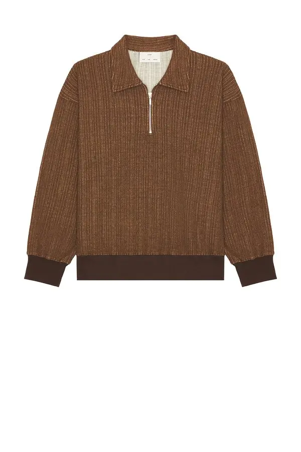 SONG FOR THE MUTE Classic Collar Zip Pullover