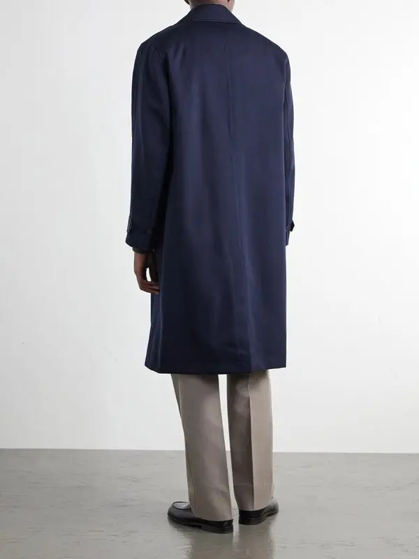 Paul Smith Double-breasted Wool-twill Coat