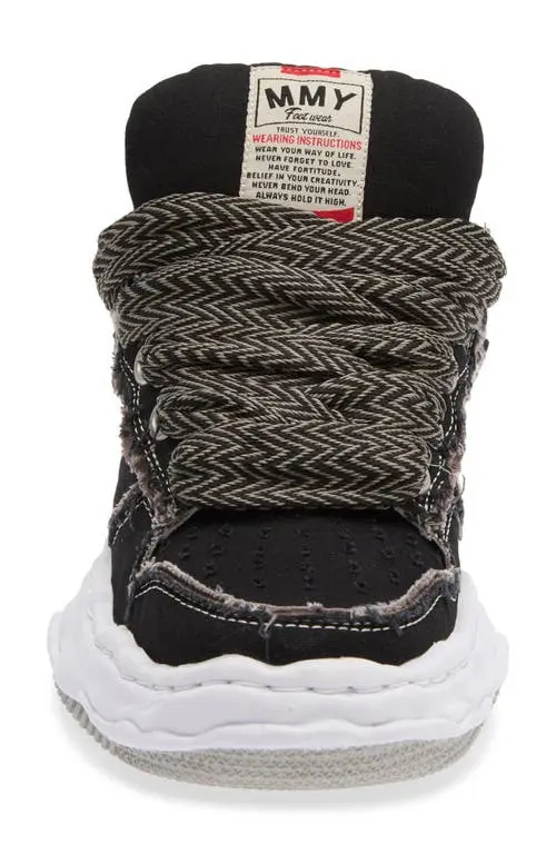 Mihara Yasuhiro Wayne Low Top Sneaker - Black