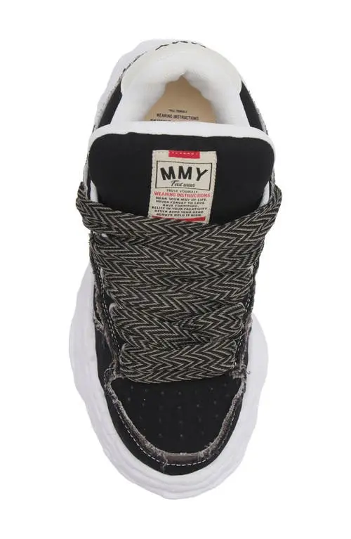 Mihara Yasuhiro Wayne Low Top Sneaker - Black