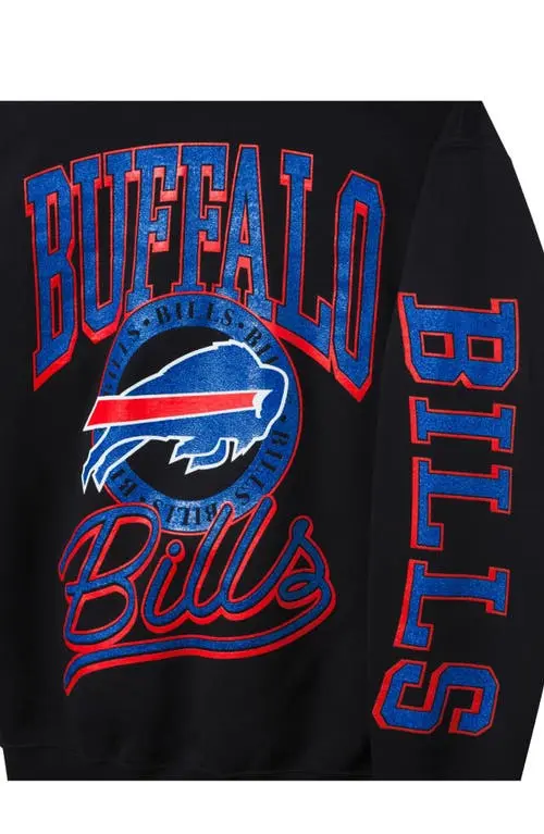 Junk Food Buffalo Bills Glitter Graphic Sweatshirt