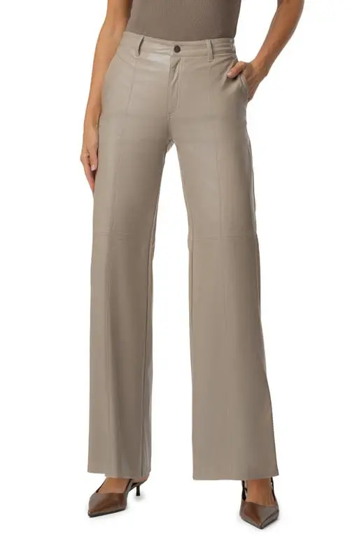 Kut From The Kloth Maya High Waist Wide Leg Faux Leather Pants