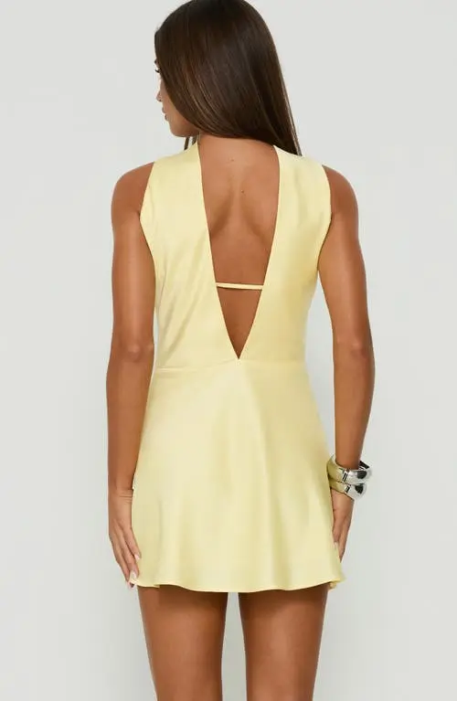 Princess Polly Declynne Strapless Scarf Detail Minidress