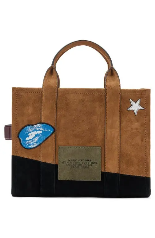 Marc Jacobs The Medium Tote Stamp Patchwork Leather Tote