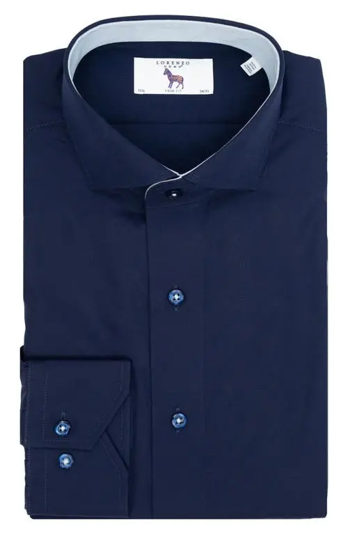 Lorenzo Uomo Trim Fit Supima Cotton Dress Shirt