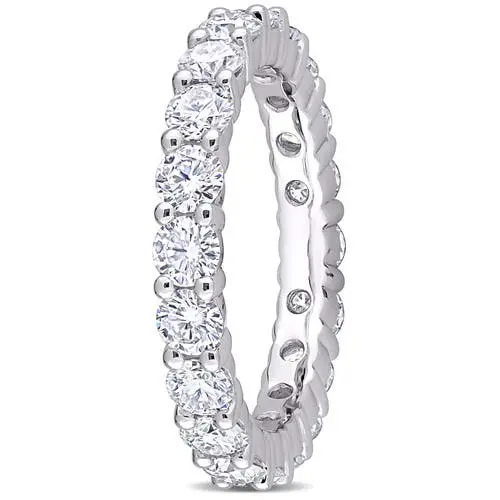 JULIANNA B. 2 1/2ct Dew Moissanite Eternity Band
