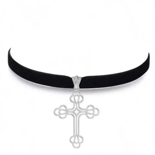 LENI JAMES The Maxi Billie Cross Choker