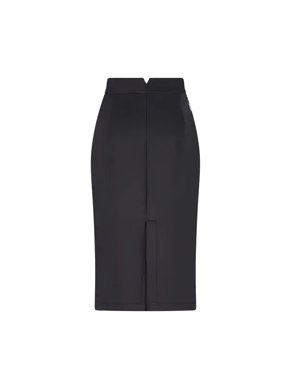 Moncler X 4 Edward Enninful Slit Midi Skirt