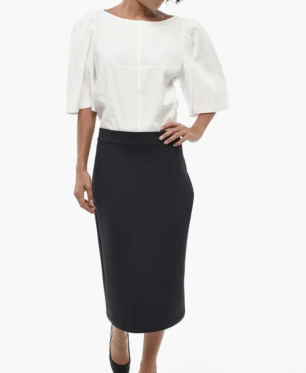 Moncler X 4 Edward Enninful Slit Midi Skirt