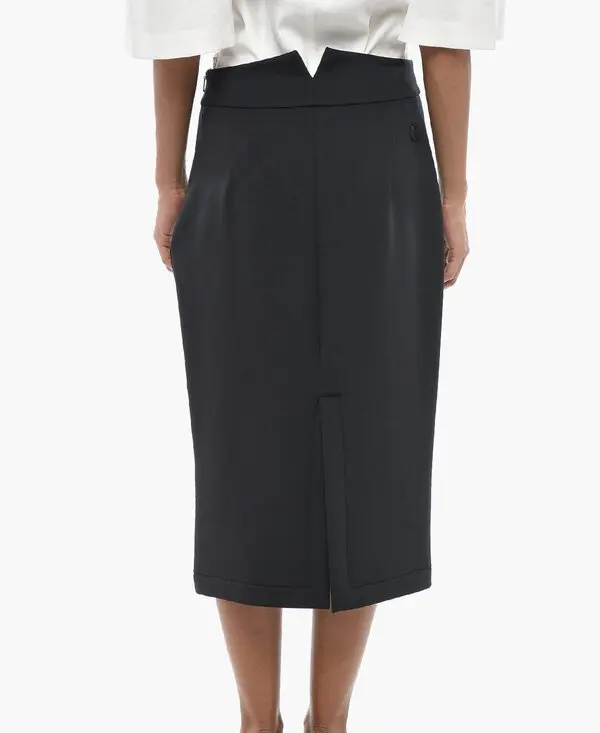 Moncler X 4 Edward Enninful Slit Midi Skirt