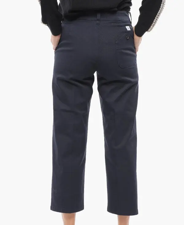DEPARTMENT 5 Cropped Trousers With Belt Loops