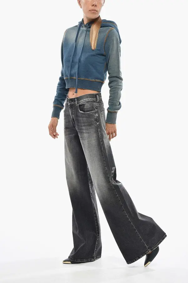 DIESEL® 1978 D-akemi Wide-leg Jeans