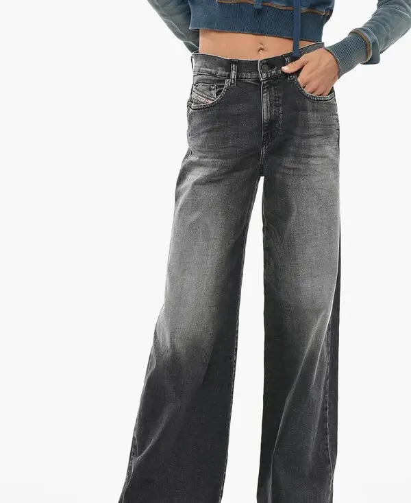 DIESEL® 1978 D-akemi Wide-leg Jeans