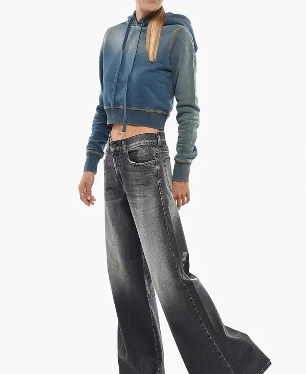 DIESEL® 1978 D-akemi Wide-leg Jeans