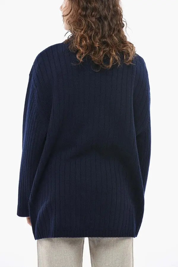 Aspesi Ribbed Turtleneck Sweater