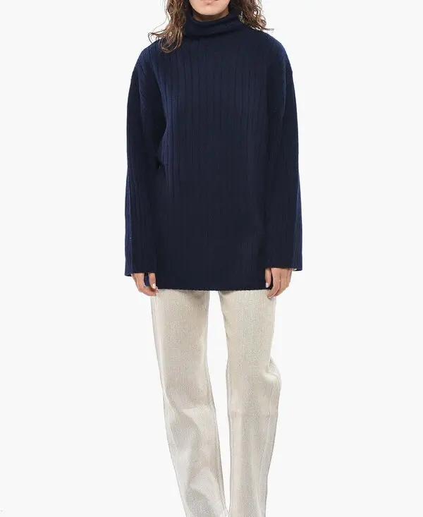 Aspesi Ribbed Turtleneck Sweater