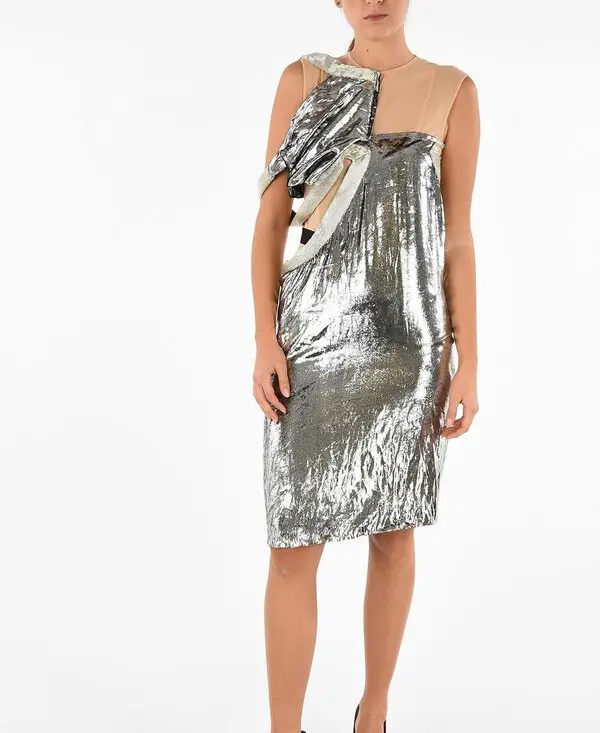 MAISON MARGIELA Sleeveless Embroidered Dress