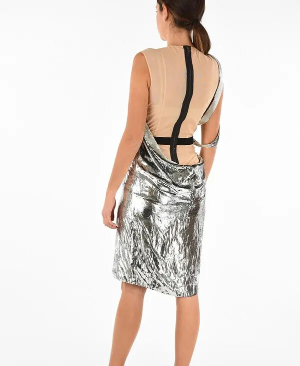 MAISON MARGIELA Sleeveless Embroidered Dress