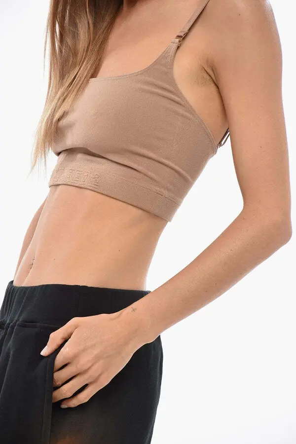Dsquared2 Logo-underband Sports Bra
