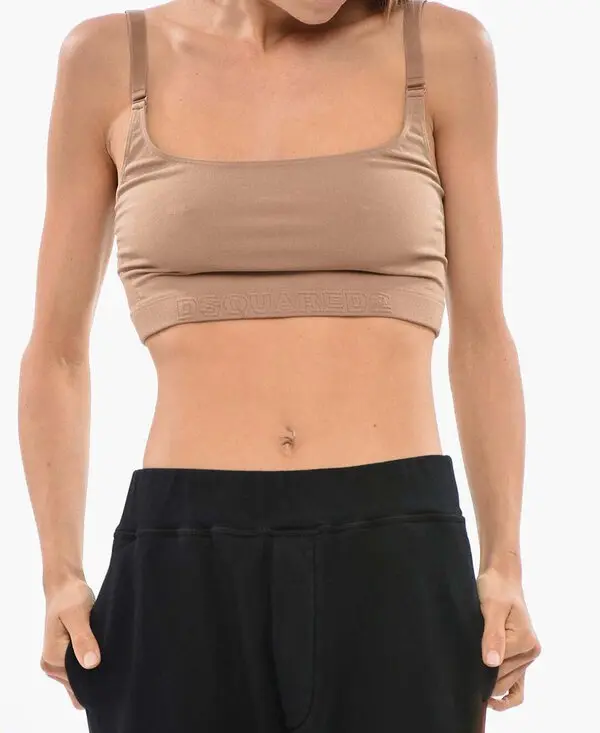 Dsquared2 Logo-underband Sports Bra