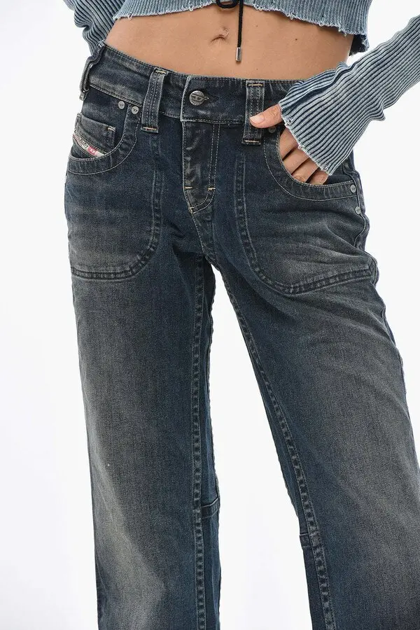 DIESEL® Rehabdenim Bootcut Jeans - Blue